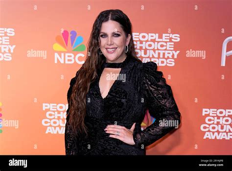 Hillary Scott Of Lady A Arrives At The Peoples Choice Country Awards
