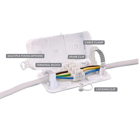 4 Pole 24a 240v Mains Inline Terminal Block Wire Choc Electrical Junct