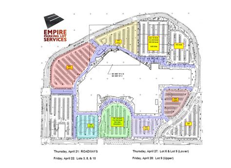 Parking Lot Striping Plan Line Striping Services Parking Lot