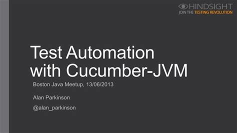 Cucumber Presentation Ppt