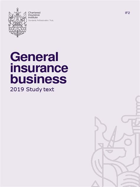 Cii If2 General Insurance Business 1 Pdf Insurance Vehicle Insurance
