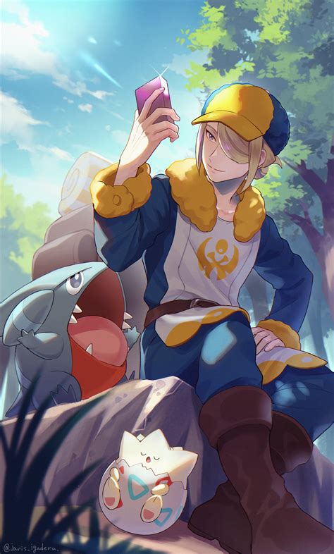 Volo Togepi And Gible Pokemon And 2 More Drawn By Janishainegom