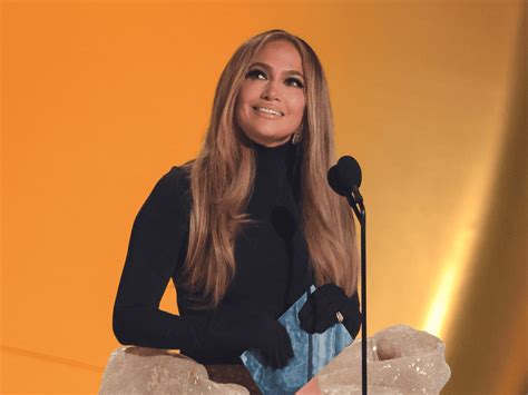 Jennifer Lopez Wore A Sheer Sculptural Skirt To The 2025 Grammys