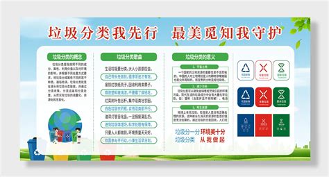 垃圾分类插画图片素材 垃圾分类插画设计模板下载 图巨人