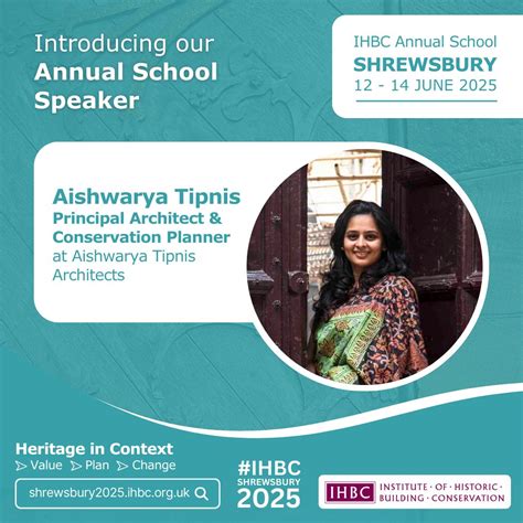 Ihbcshrewsbury2025 Heritage Conservation Architecture