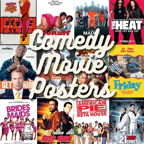Customizable Comedy Movie Posters Etsy