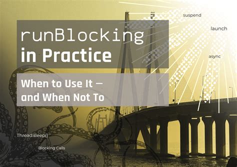 Runblocking In Practice Where It Should Be Used And Where Not