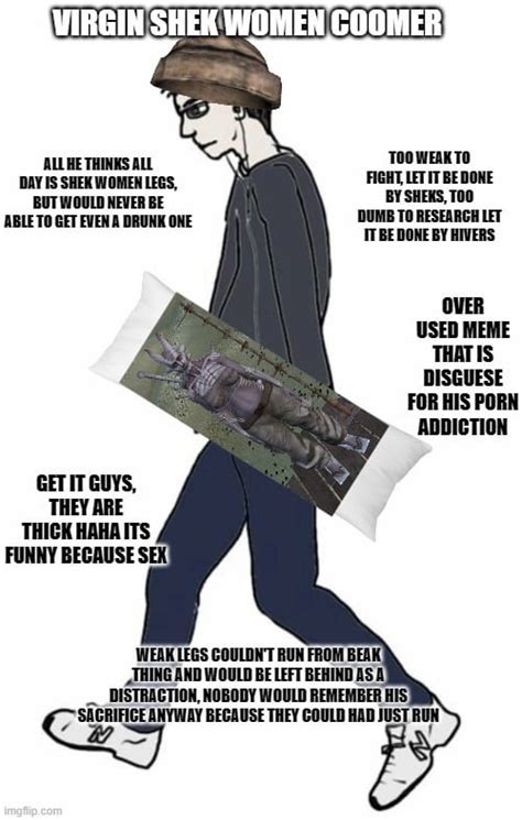 The Virgin Shek Coomer Vs Chad Skeleton Bdsm Enjoyer R Virginvschad