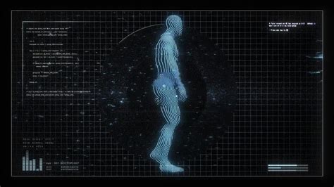 Humanoid Figure Rgb Digital Screen • Motion Graphics Template • Uppbeat