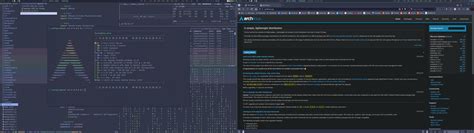 Xmonad Arch Linux Catppuccin Frappe Color Scheme Rainbow Runixporn