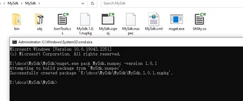 C 如何创建 Nuget 包（net Core Sdk） Hicsharp