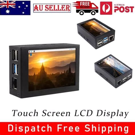 raspberry pi 4 3 touch screen lcd display monitor with case 3 5 inch