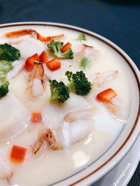 蟹肉干貝蒸蛋 AmCook 安麗