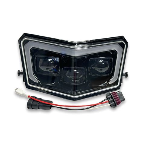 Polaris Sportsman 450570 8501000 Black Led Handlebar Pod Headlight