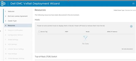 Dell Vxrail Vxrail Manager Cannot Discover Any Host During Vi Workload Domain Cluster Initial