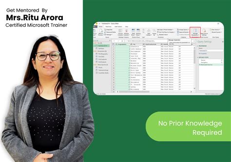 Power Query And Power Pivot Course Ritu Arora