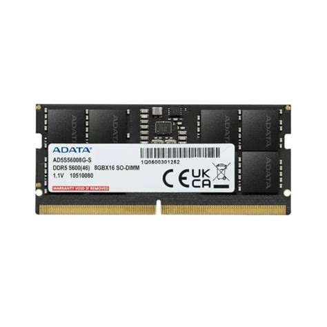 Memoria 8gb Ddr5 5600 Mhz Cl46 Notebook Sistemas Junín Tecnología A Tu Alcance