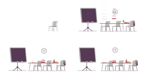 Mg扁平卡通书桌教室学校上学场景动画ae模板下载编号25443136光厂vj师网