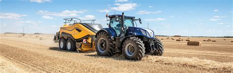 New Holland Presents The T7340 Hd Tractor With Plm Intelligence