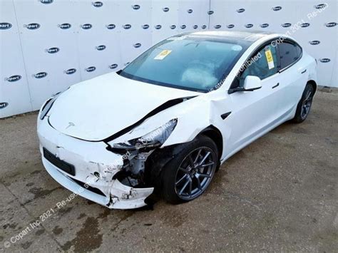 Lrw3f7fa5mc404904 2021 Tesl Model 3 St On Copart Uk