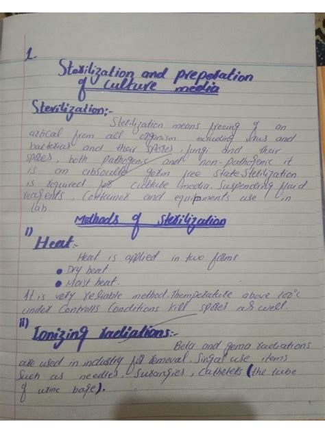 Bacteriology Practical Note Book Pdf