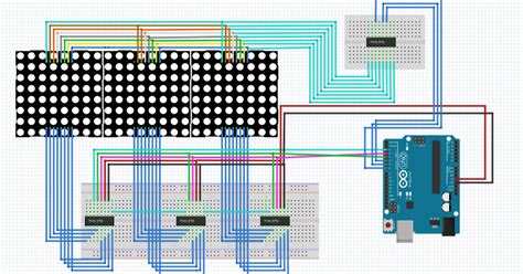 Tutorial Arduino Membuat Running Teks Dot Matrix 8x24 Tutorial Arduino Dan Elektronika