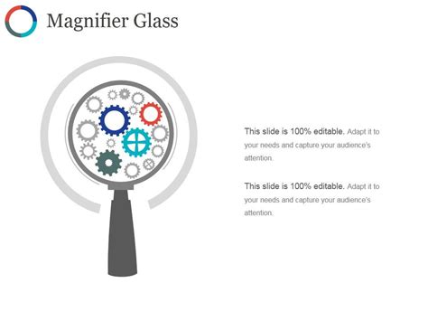 Magnifier Glass Ppt Powerpoint Presentation Professional Sample