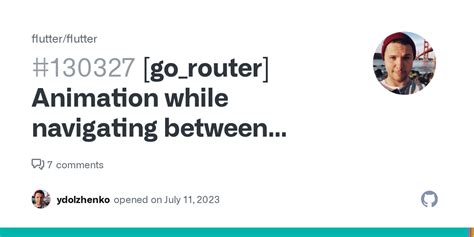 Gorouter Animation While Navigating Between Shellroutes Lacks