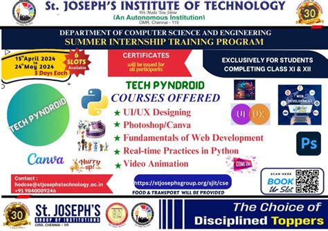 Cse St Josephs Institute Of Technology On Linkedin Sjit Cse Internship