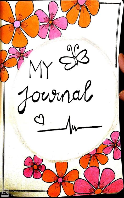 My Journal Cover