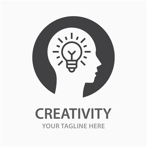 Creativity Icon Vector Illustration Isolated On White 13899418 Vector