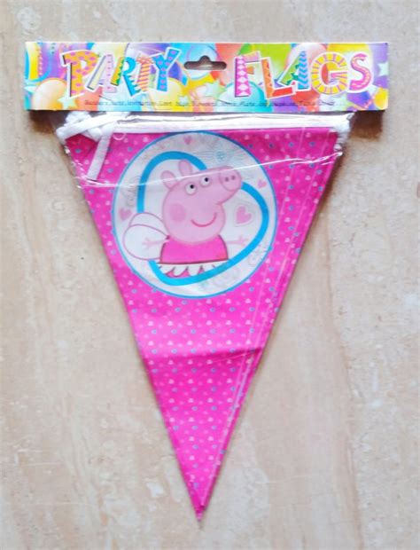 Peppa Pig Bunt Flags