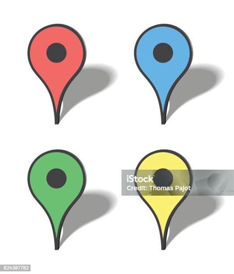 標記地圖圖示向量圖形及更多地圖別針圖示圖片 地圖別針圖示 地圖 大頭針 Istock