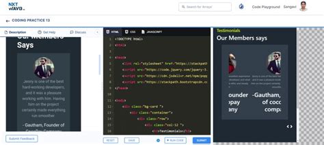 Sangavi S On Linkedin 30daysofcode Html Css Bootstrap Awesomefont