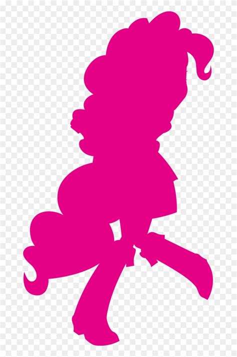 Silhouette Of Pinkie Pie By Mimisari On Deviantart Pinkie Pie