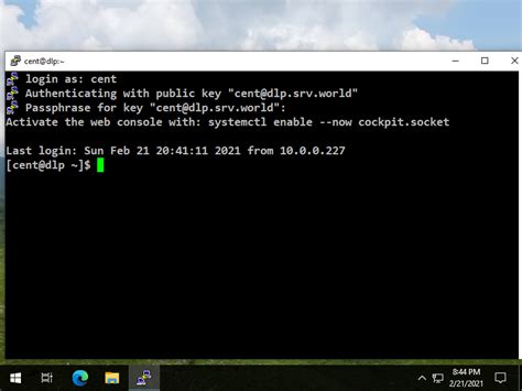 CentOS Stream 8 OpenSSH SSH 鍵ペア認証 Server World