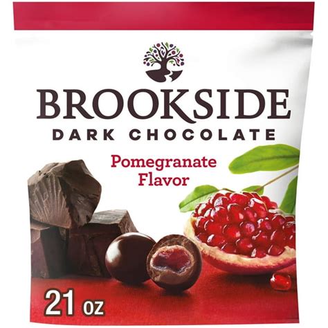 Brookside Dark Chocolate Pomegranate Flavored Snacking Chocolate Bulk