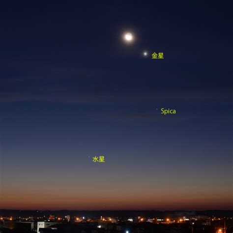 特集 2020年11月13日 細い月と金星の接近11月14日 細い月と水星の大接近11月17日 金星とスピカの接近 天体写真ギャラリー