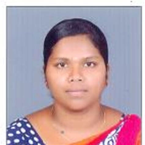 Devi Arumugam Associate Professor Master Of Engineering Ifet College Of Engineering