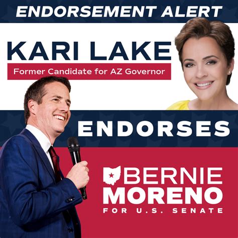 Endorsements Bernie Moreno For Us Senate