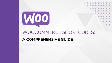 Woocommerce Shortcodes A Simple Guide Wpinsightful