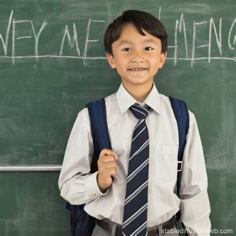 Modern School Stable Diffusion Online