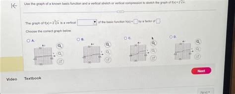 Solved Use The Graph Of A Known Basic Function And A Chegg
