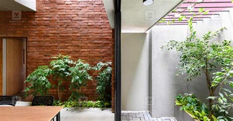 The Brick Lattice Frontage Of This Nemom House Makes It Uniquely