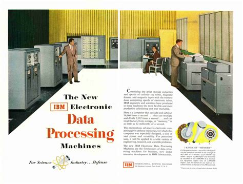 1953 Ad For The IBM 701 Brian Carnell Com