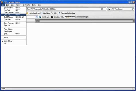 lesson 05 how to apply inline internal and external css hindi video tutorial youtube