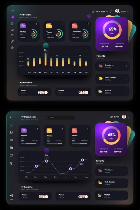 File Manager Dashboard Design Dashboard Design Dashboard Ui Design