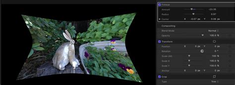 How Do I Bulge Effect In Final Cut Pro X Apple Community