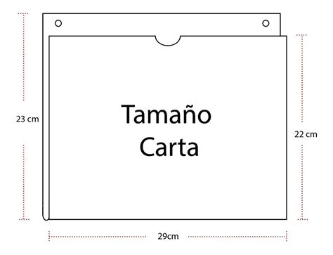 Medidas De Hoja Carta Chefli