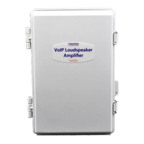 Cyberdata InformaCast Enabled Manuals ManualsLib